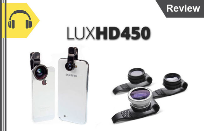 Lux HD450 Review - High Performance Camera Phone Lenses?